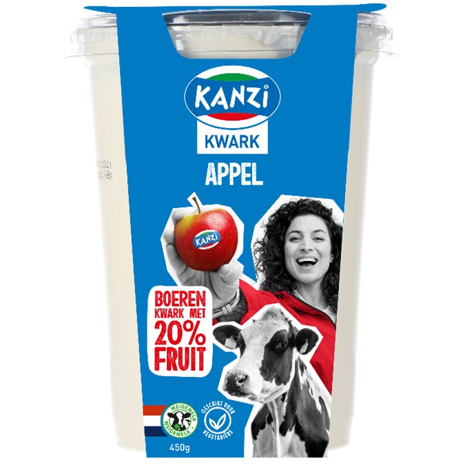 Appelmerk Kanzi boort zuivelsegment aan met nieuwe Kanzi Kwark ...